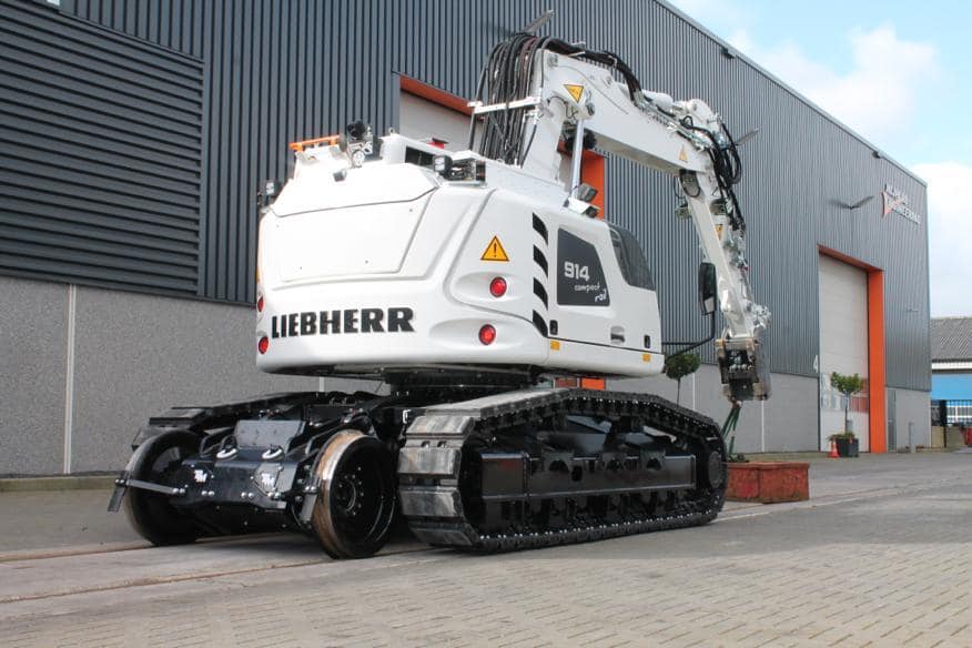 Complete spoorweg aanpassing